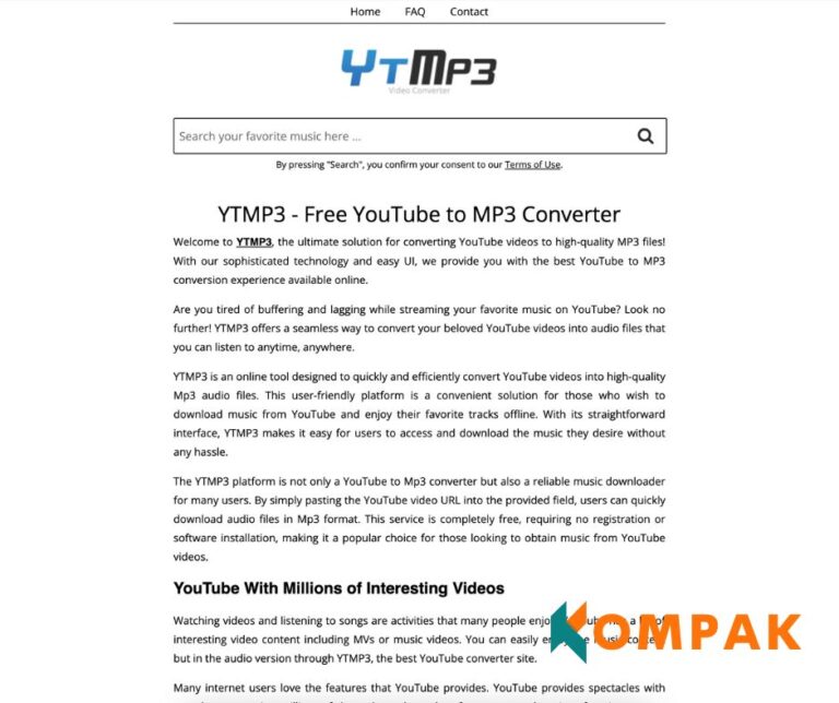 YTMP3.audio: Rekomendasi Website Converter Youtube ke Mp3 - Jewify